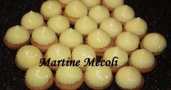 Recette de Tourbillons de citron sur sablés - i-Cook'in